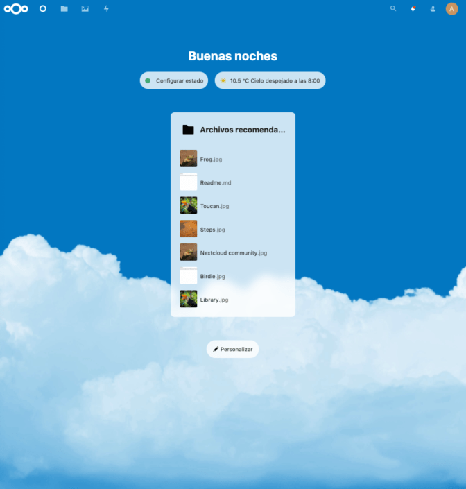 Configuración y seguridad en NextCloud - F O R A T