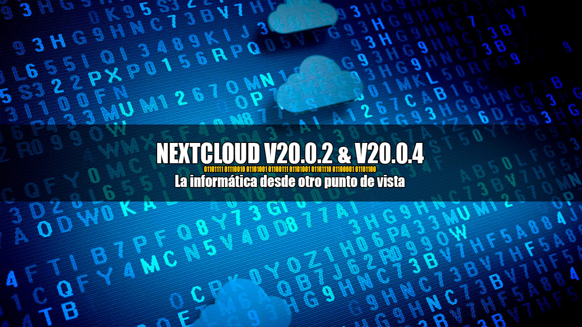 Avisos de seguridad y configuración en NextCloud V20.0.2 & V20.0.4 - F O R A T