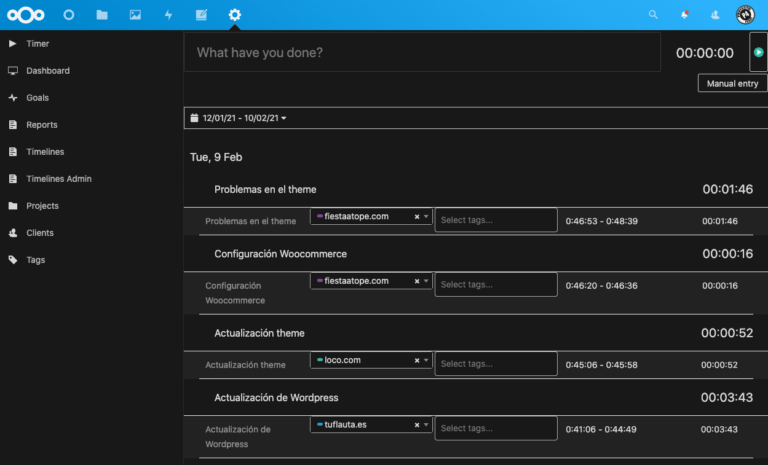 Cómo medir el tiempo invertido en tareas con Time Tracker - F O R A T