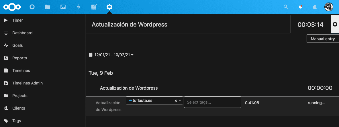Cómo medir el tiempo invertido en tareas con Time Tracker - F O R A T